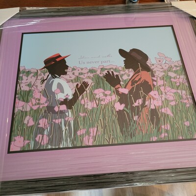 The Color Purple Movie Art Poster Sisters Play, You and Me Us Never ...