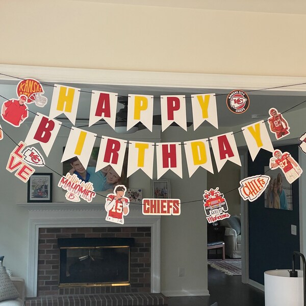 Chiefs Cupcake Toppers | Patrick Mahomes | Football | NFL Football ...