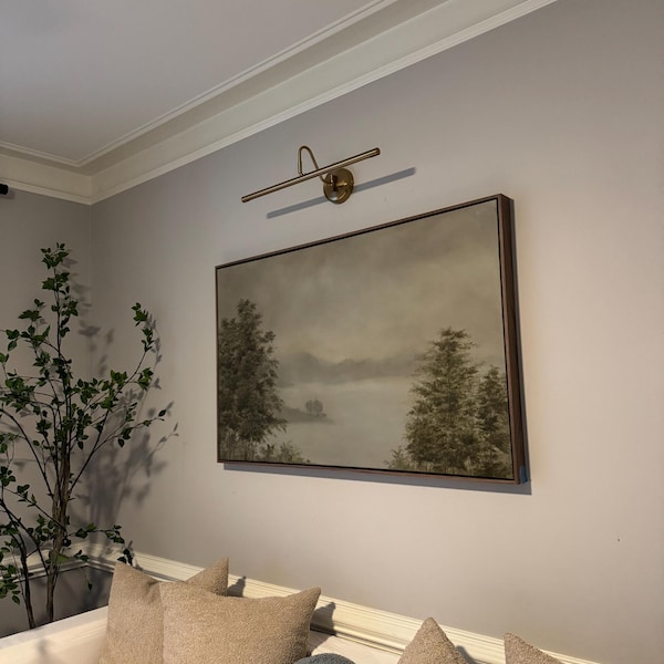 24x36 Frame | 24 X 36 Regular Floating Frame for 1.5" Canvas | Wooden ...