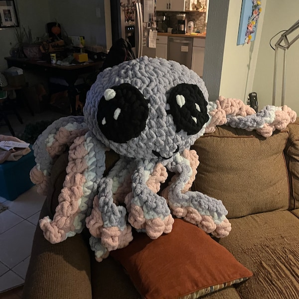 Bubbles the Giant Octopus Pattern! - Etsy