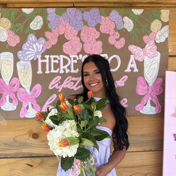 PREORDER Easter Banner | With My Peeps Banner | Kraft Paper Banner ...