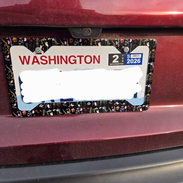 Cottagecore Birds License Plate Frame: Nature Inspired Car Decor - Etsy