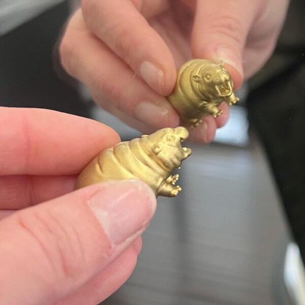 Banana Gold 3D Printed Miniature Mini Figure Figurine Gift Desk Cute Collection Decoration Fruit ...