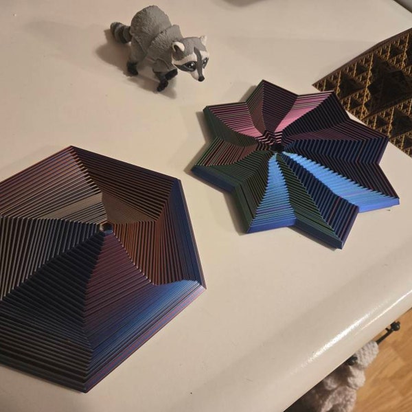 Icosahedron 3D Printed Model 20 Sided Polyhedron 4 Inch - Etsy