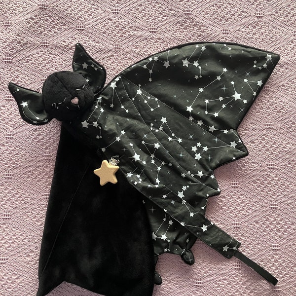 Baby Bat Security Blanket, Bat Comforter, Animal Blanket, Plush for ...