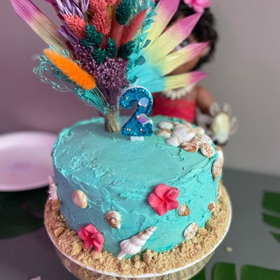 DIY Cake/cupcake Set Edible Sugar Sea Shells Plumeria and Pearls Sea ...