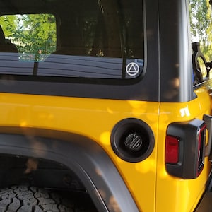 AA Circle & Triangle Vinyl Decal, Vehicle Lettering for Alcoholics ...