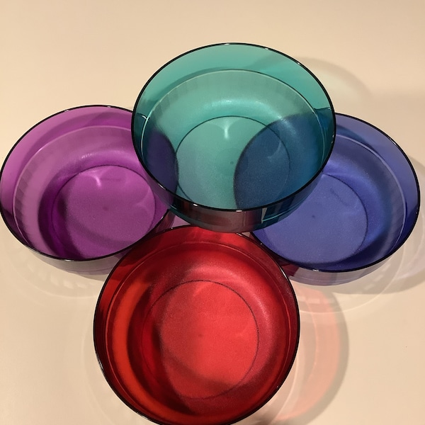 Tupperware Canister Set White Ivory Rose Light Pink One Touch Set of 4 ...