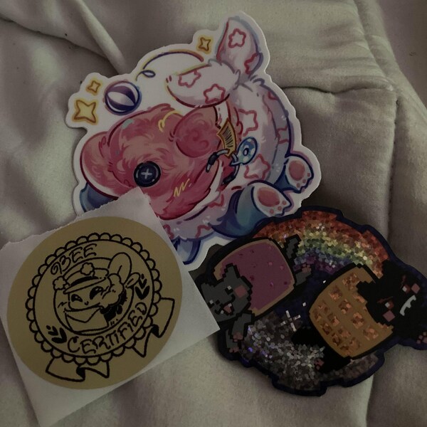 Nyan Cat and Tac Nayn Sticker - Etsy