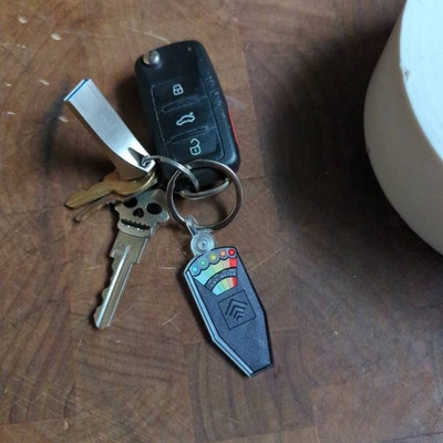 EMF Meter, Acrylic Keychain, Ghost Hunter Gifts, Birthday Gifts for ...