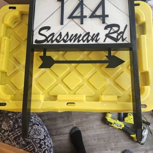 Multiple Address Stake Engraved Shared Driveway Personalized Sign ...