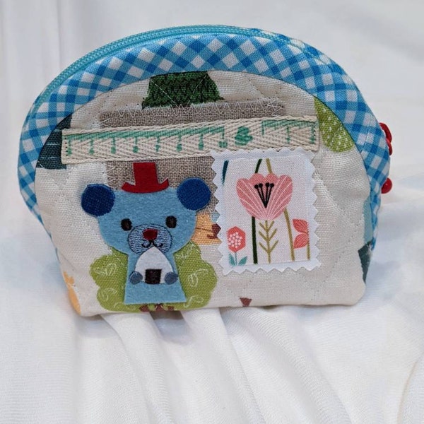 PDF Pattern Bundle - Quilted Notions Pouch and Patchwork Project Pouch ...