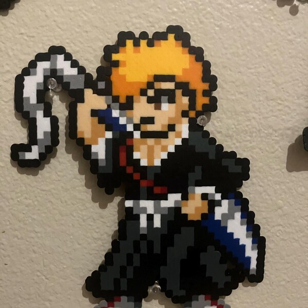 One Piece - Luffy Perler Bead Pixel Art - Etsy