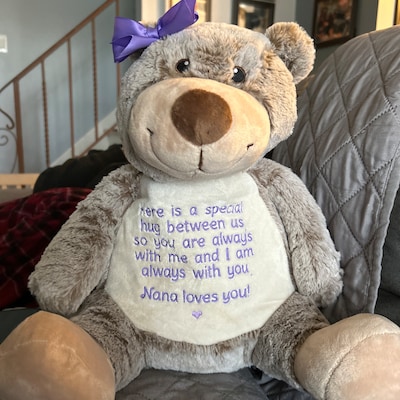 Comfort Bear, Memorial Bear, Ashes Urn, Huggable Urn, Baby Loss, Angel ...