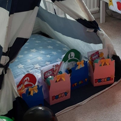 Super Mario Princess Peach Party Box - Etsy