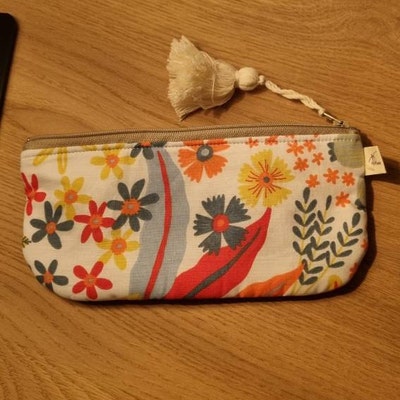 Porte Monnaie /cotton Coin Purse / Handmade Cotton Patchwork Credit ...