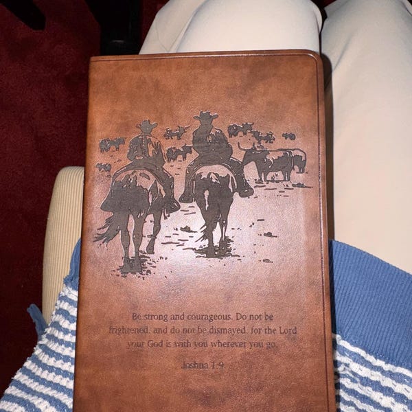 Wild Buck Leather Bible | Personalized Leather Bible | Engraved ...