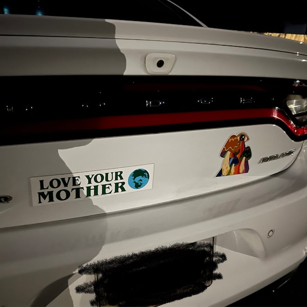 Love Your Mother - Bumper Sticker / Decal or Magnet - Etsy