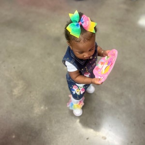 Paint Party Outfit, Tutu Overalls, Paint & Sip Party, Denim Tutu Jumper ...