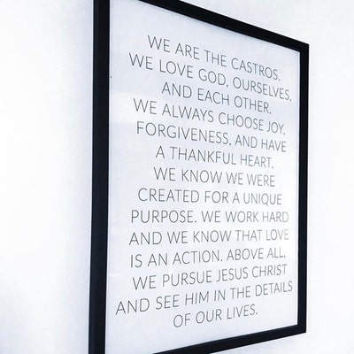 Family Mission Statement Printable, Family Mission Print, Custom Family ...