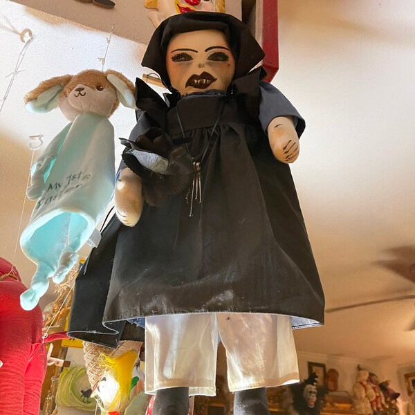 Creepy Art Doll, Haunted, Evil, Halloween, Spooky Gift, Vintage One of ...