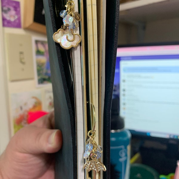 Retiringin the Trees Travelers Notebook Bookmark, Planner Charm ...