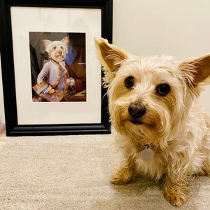 Boston Terrier Fridge Magnet Miss Rascal Whimsical Dog | Etsy