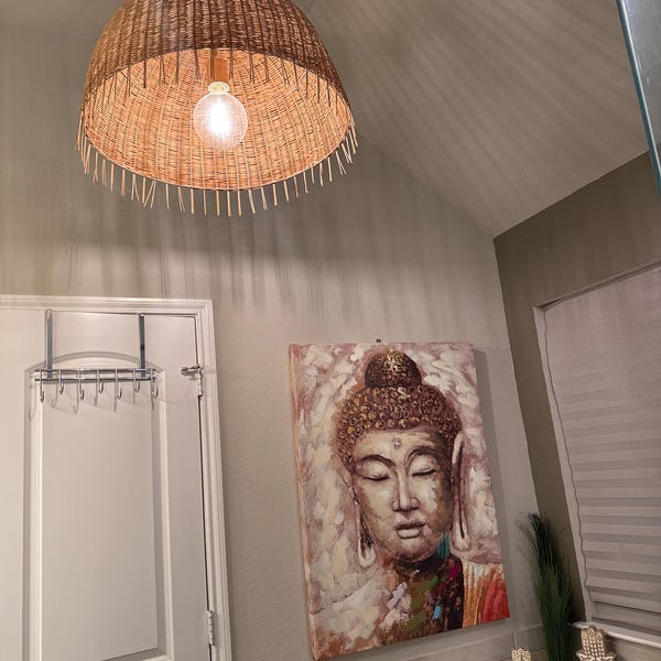 Sia Rattan Pendant Light High Quality Handmade by Artisans. Coastal ...