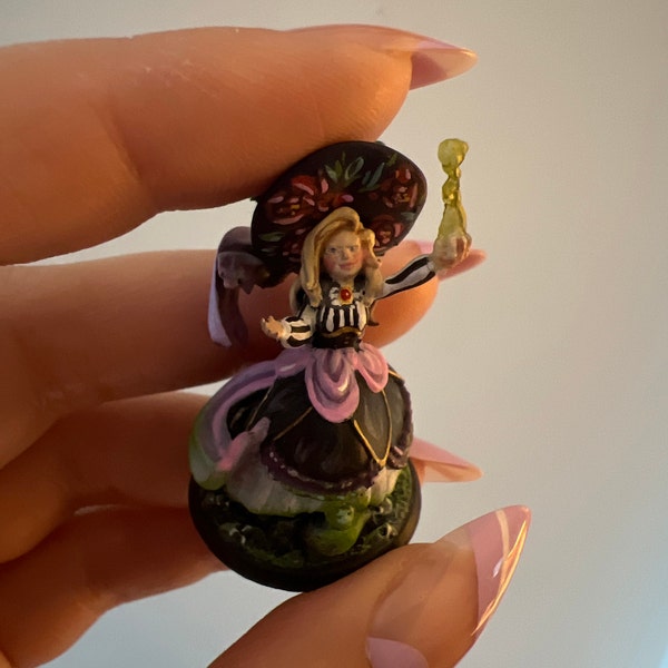 Female Necromancer Miniature | Twin Goddess Miniatures | Tabletop RPG ...