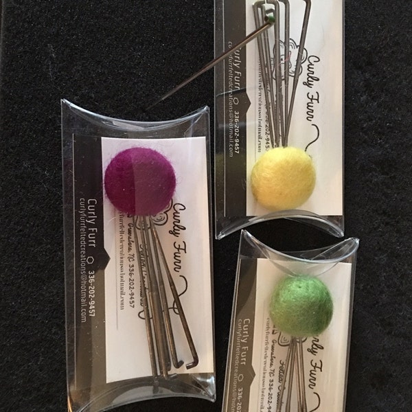 Felting Needles Set of Six, Needle Felting Spiral and Star Needles ...