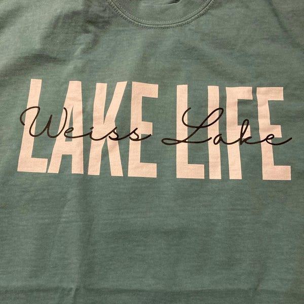 Custom Lake Life Shirt, Personalized Lake Tshirt, Lake House Gift, Lake ...