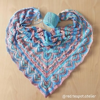 Ceylontea Shawl Crochet Pattern - Etsy UK