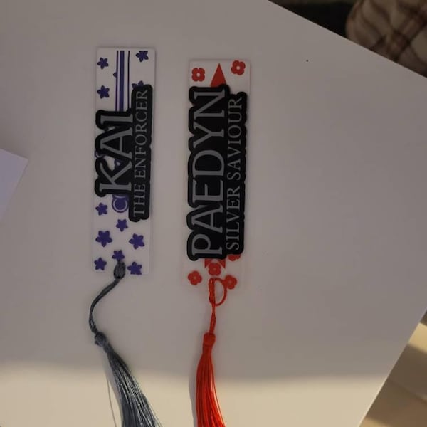 Powerless, Reckless and Fearless Acrylic Bookmark - Etsy