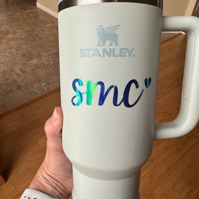 Scribble Heart Decal, Doodle Heart Sticker, Holographic Vinyl Decals ...