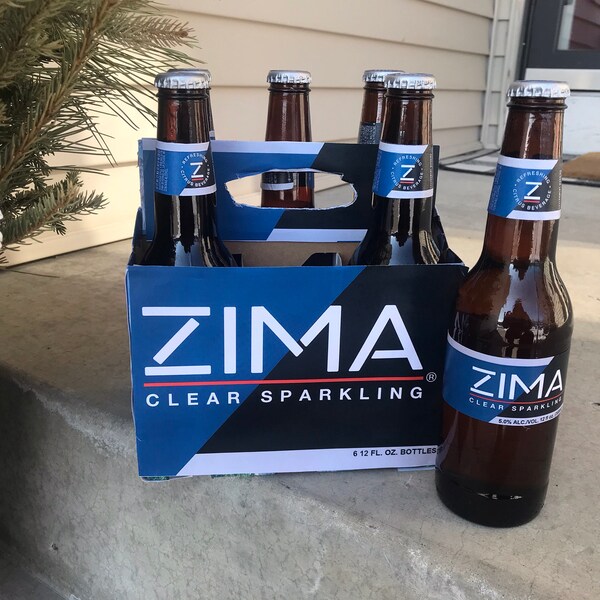 DIY Printable Zima 6-pack - 90s Party-costume-prop (digital Download ...