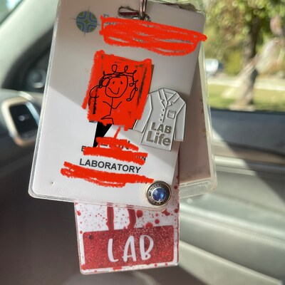 Lab Order of Draw Badge Reel, Phlebotomist Badge Reel, MLT, MLS, CLS ...