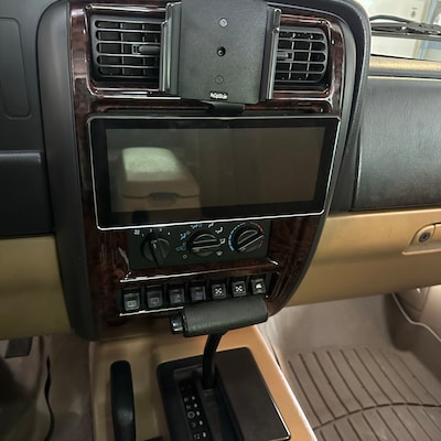 97-01 Jeep Cherokee XJ Switch Panel Fits 6 OEM Switches Passenger Side ...