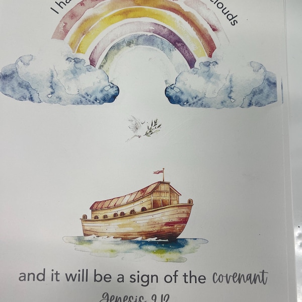 Jonah and the Whale Children's Bible Handprint Craft, Scripture ...