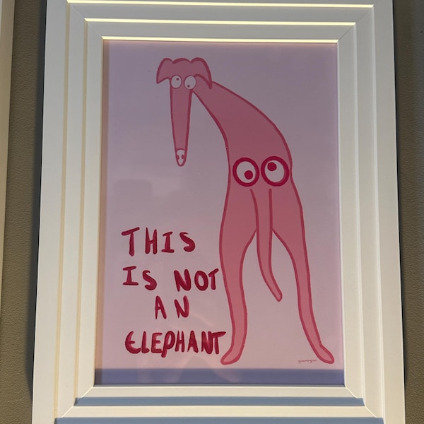 Must Rub Belly for Good Luck, Instant Download, Vibrant, Fun and Quirky ...