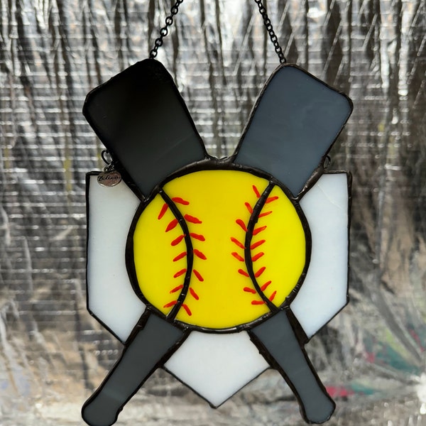 Baseball Stained Glass Pattern PDF - Etsy