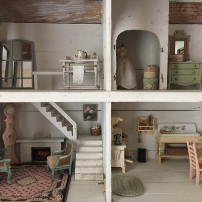 French Dollhouse, Miniature Chateau, Dollhouse, French Dollhouse ...