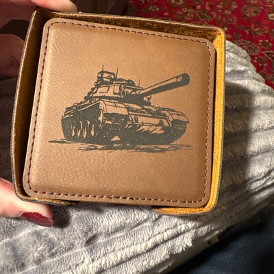 Celtic Tree of Life Coaster Set of 6 With Holder, Triquetra Celtic ...