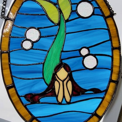 Pattern Fairy Frog, Stained Glass Pattern - Etsy