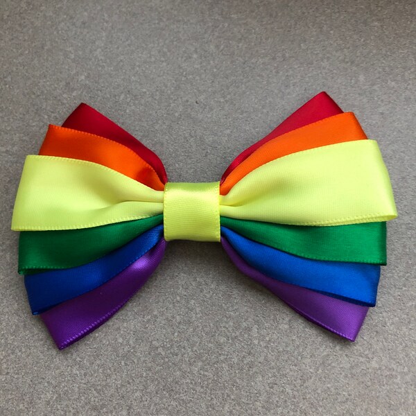 LGBT Gay Pride Bow - Etsy