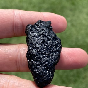 Tibetan Tektite / Black Tektite / Home Decor / Metaphysical / - Etsy