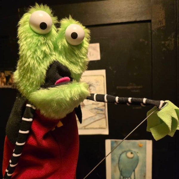 Cyclops Alien Puppet - Etsy