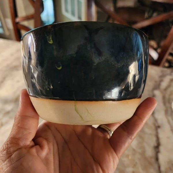 Ceramic Handleless Mug 13oz, Minimalist Mug No Handle 400ml, Grey and ...