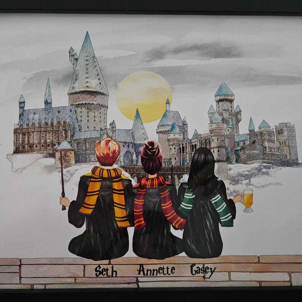 Bookworm Christmas Card Holiday Card for Readers Merry Bookmas ...