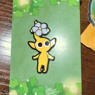 Purple Pikmin Inspired Hard Enamel Pin - Etsy