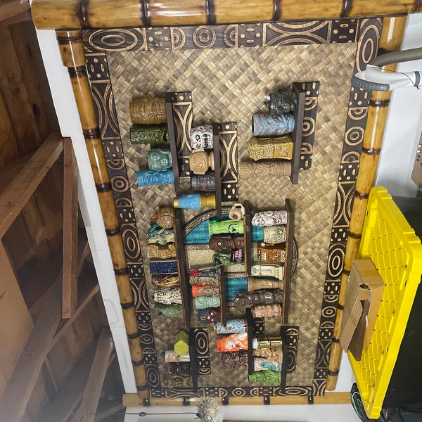 Tiki Wooden Moldings - Tiki Swirl (box of 10) - Etsy